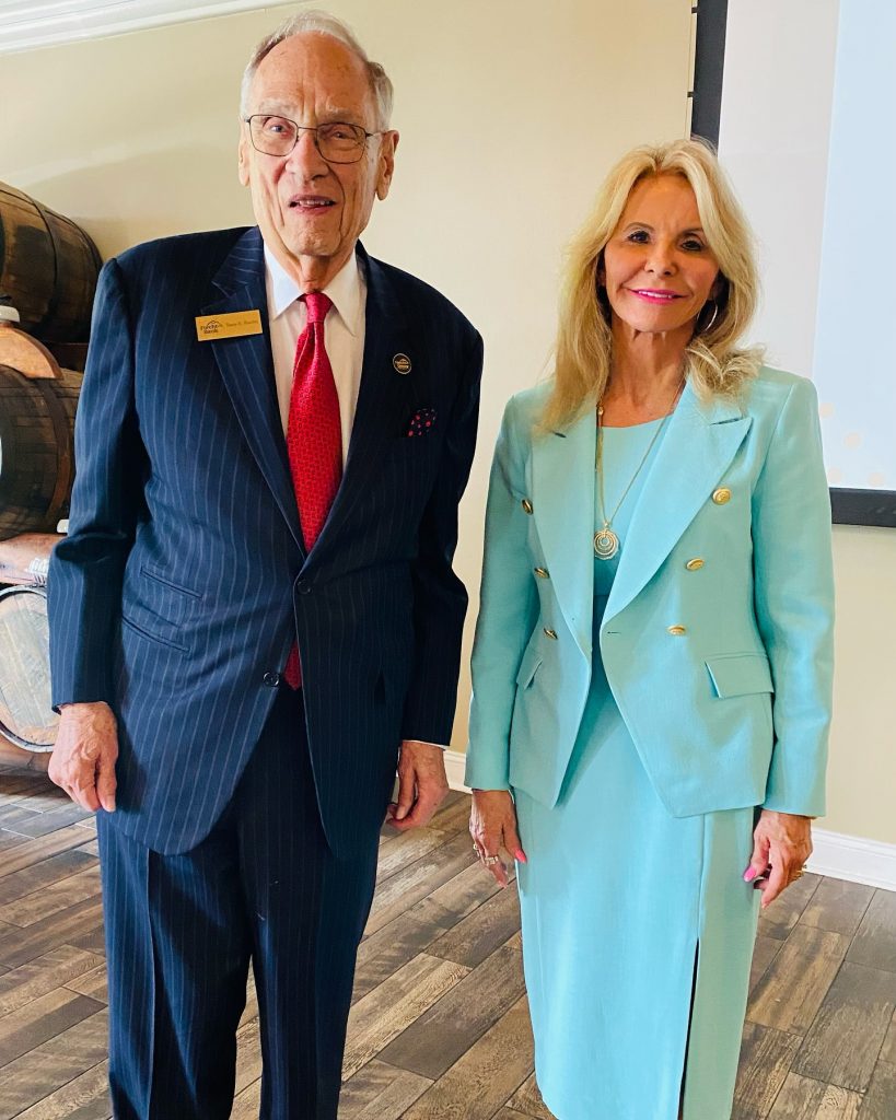 Mr. Terry Forcht, CEO and founder of the Forcht Group and Mrs. Debbie ...